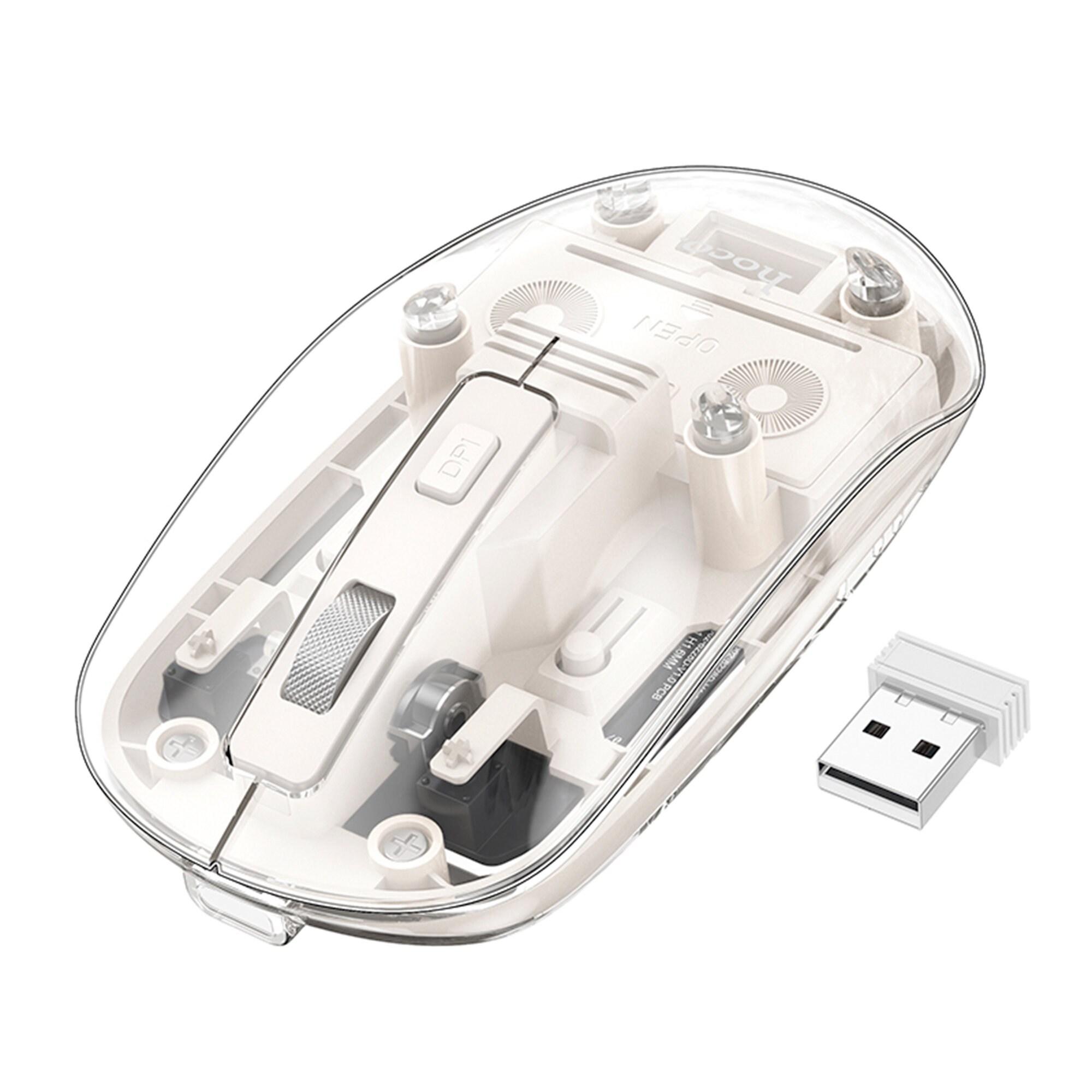 Беспроводная мышка, GM29, HOCO, белый