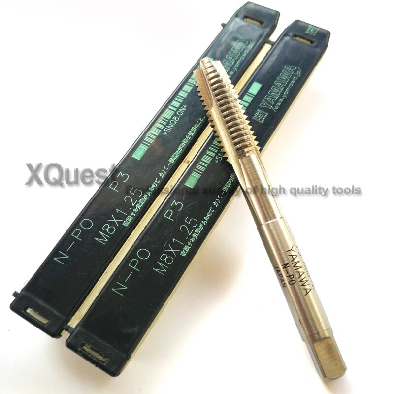Метчики XQuest спиральные HSS-E M1-M12, 2 шт./10 шт. M8X1.25, 2pcs