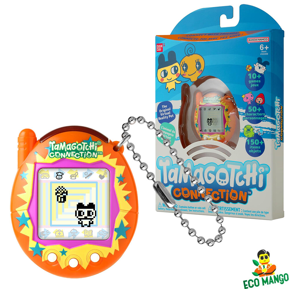 Цифровой питомец Bandai Tamagotchi Connection - Оранжевый взрыв