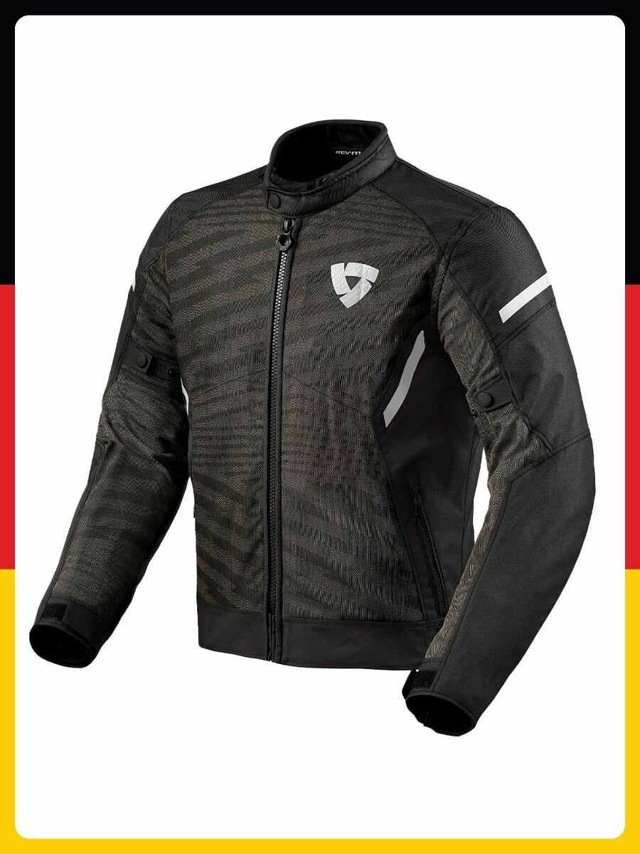Мотокуртка Revit Torque 2 H2o Jacke, черный, M