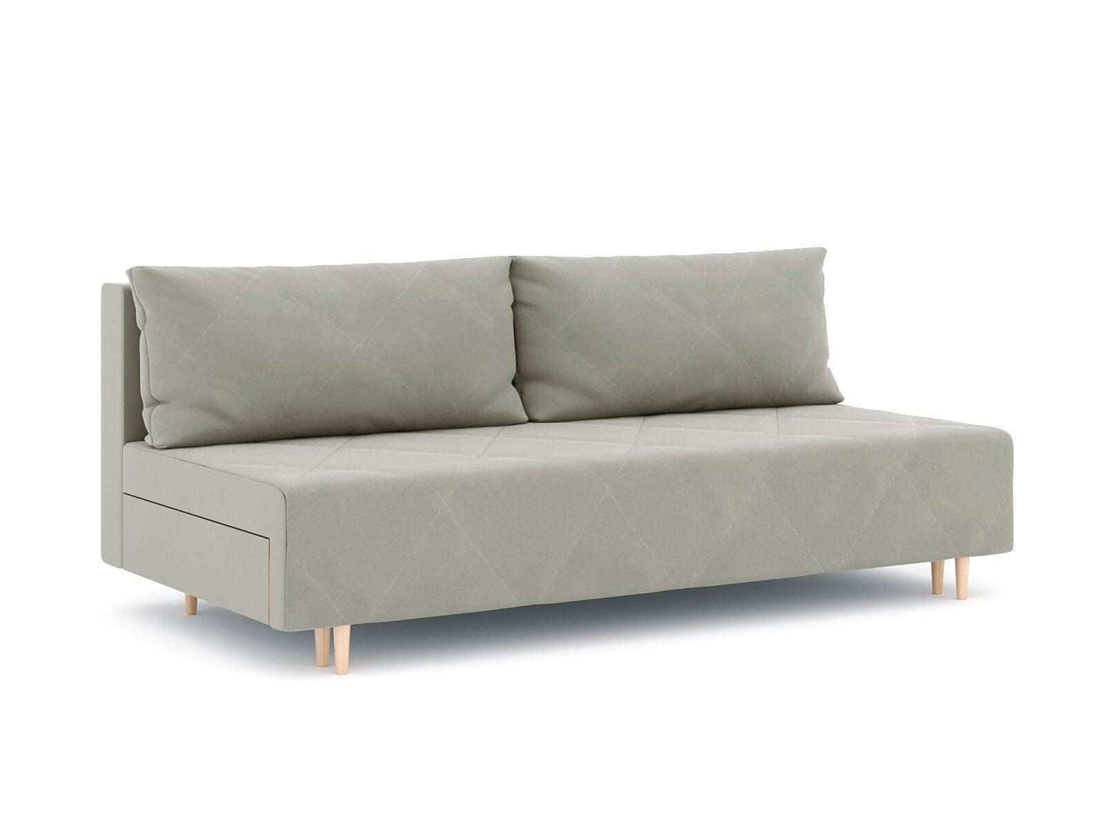 Диван прямой Милли без локтей, Лайт