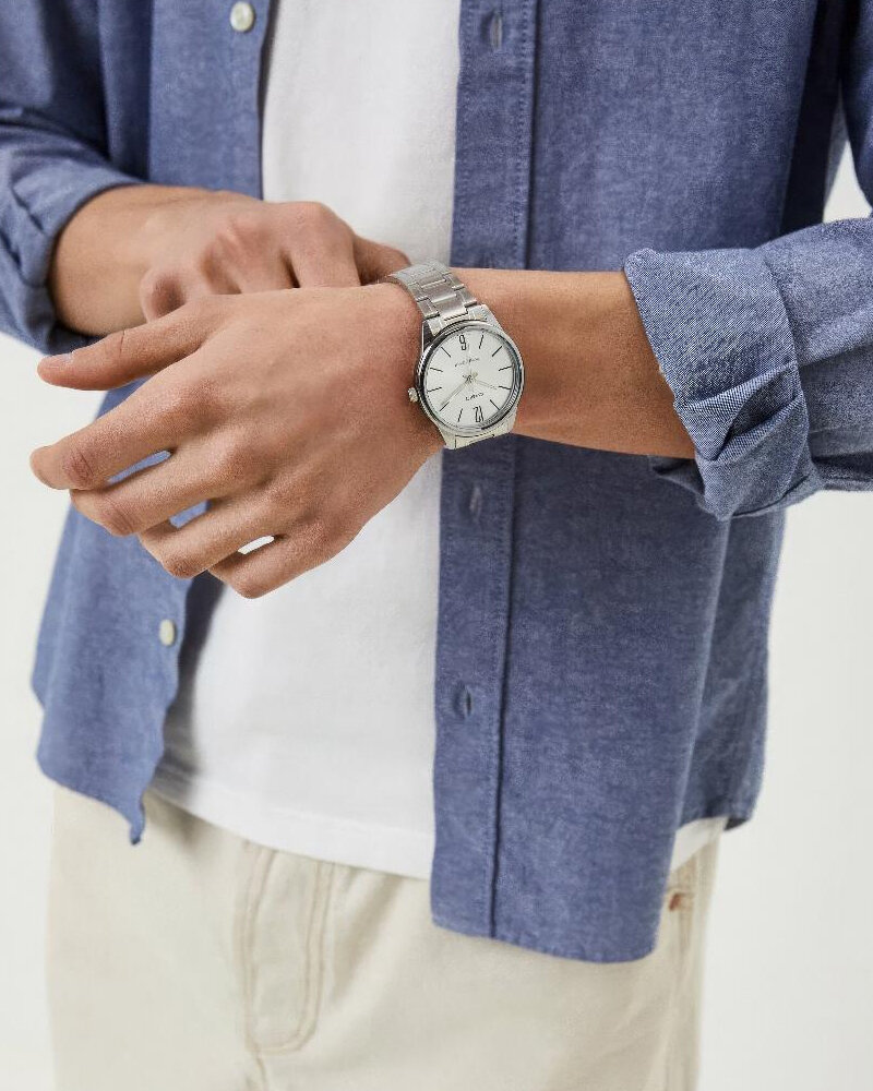 CASIO Collection Men, серебряный — фото 1