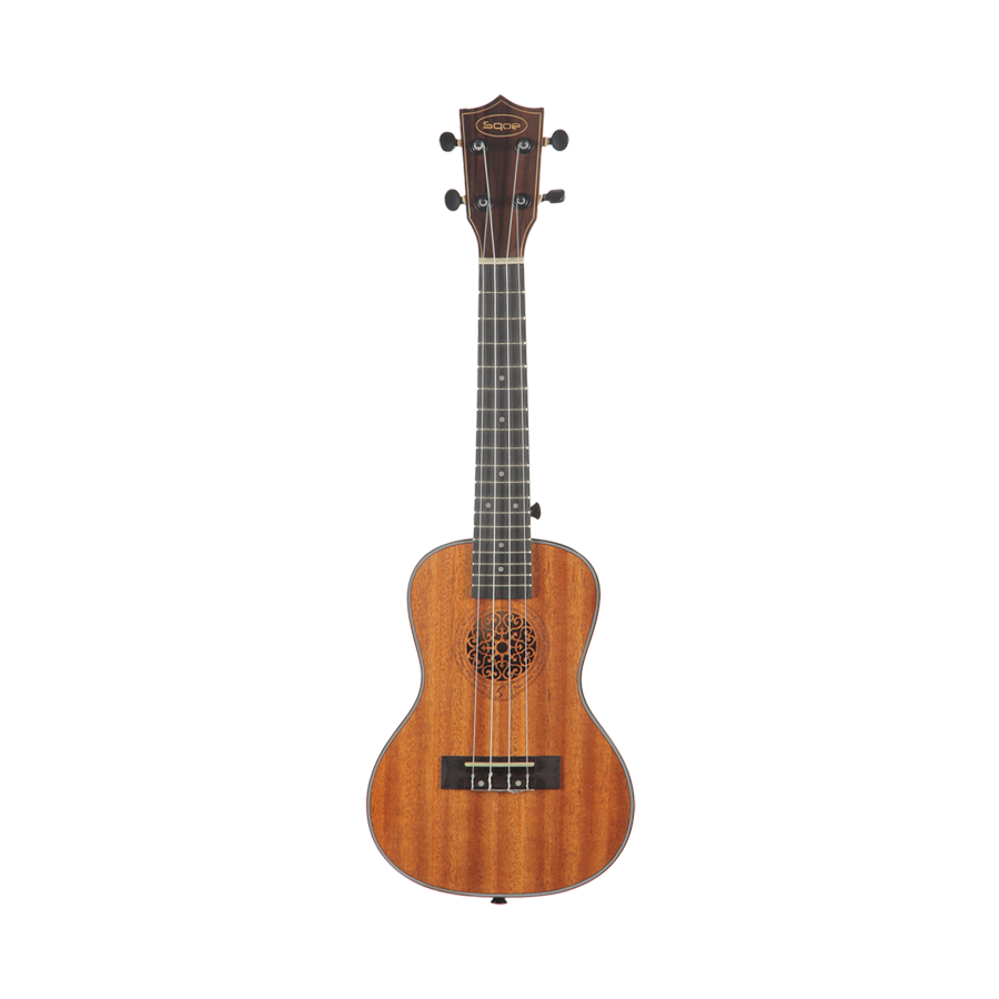 SQOE SQ-UK-24M комплект укулеле концерт и аксессуары