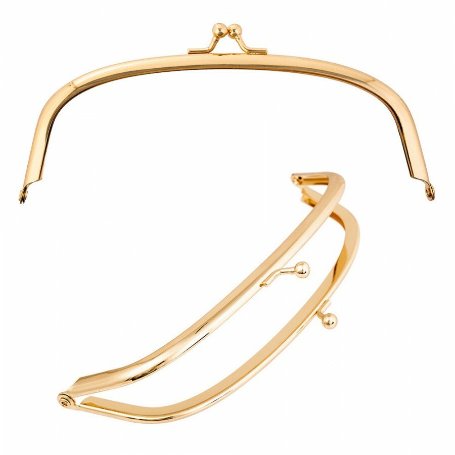 Фермуар Дуга TBY.107954 160мм цв. золото уп.2шт