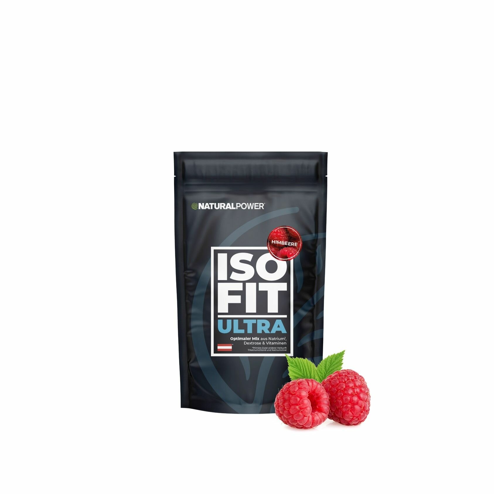 Изотоник Natural Power ISO FIT ULTRA 400 гр Малина, Австрия