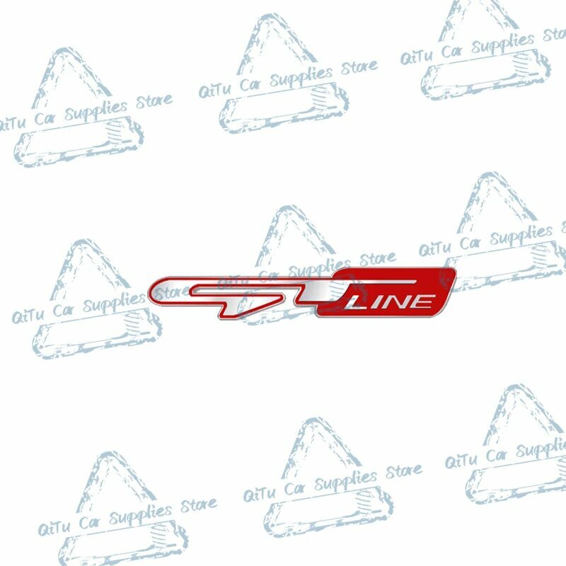 Металлический логотип GT LINE, значок для KIA Sportage, Sorento, Rio, Ceed, K5, K9, x line, Picanto, цвет C