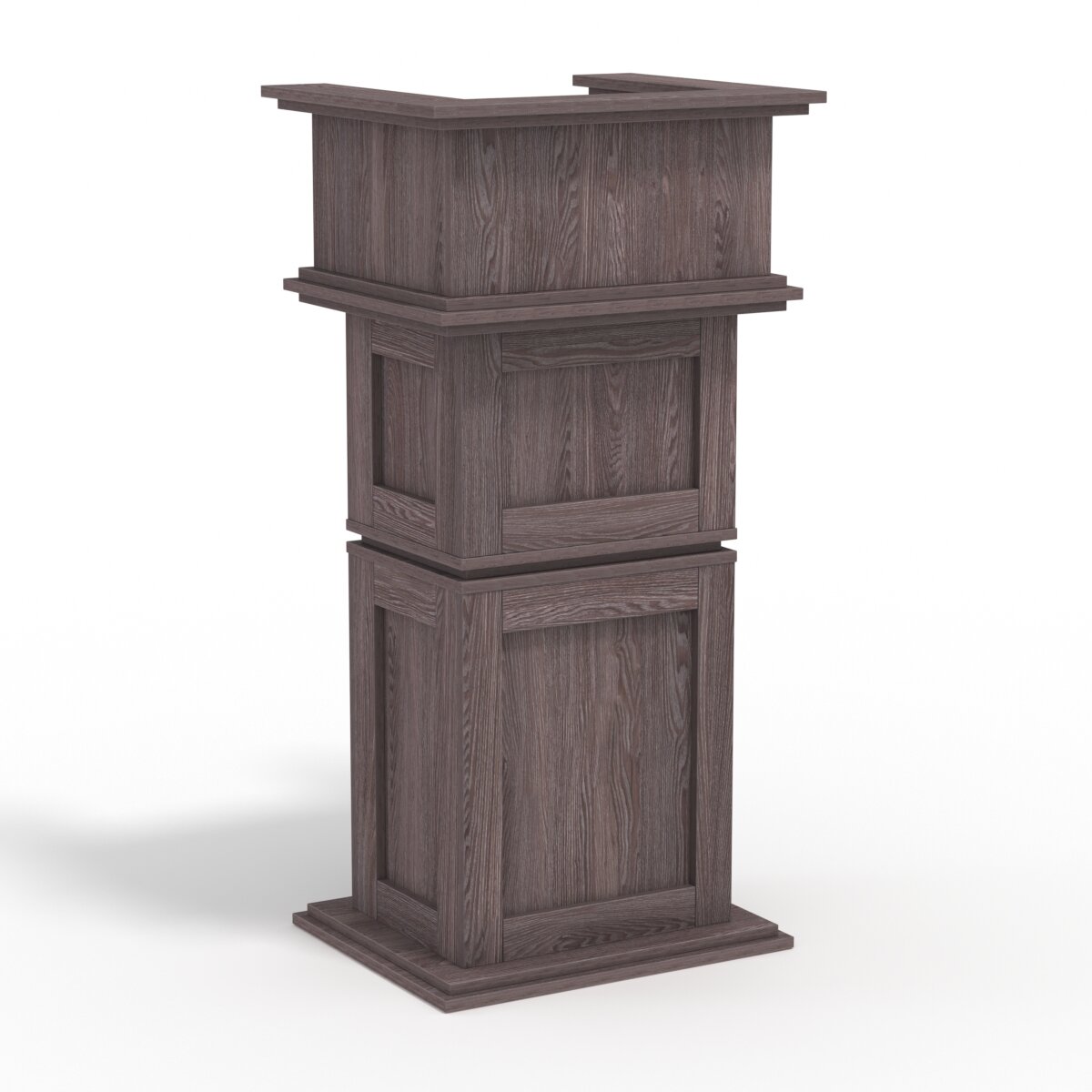 Трибуна "диктор" №67, Ясень Анкор темный - U31105. Производитель товара - компания Westcom.