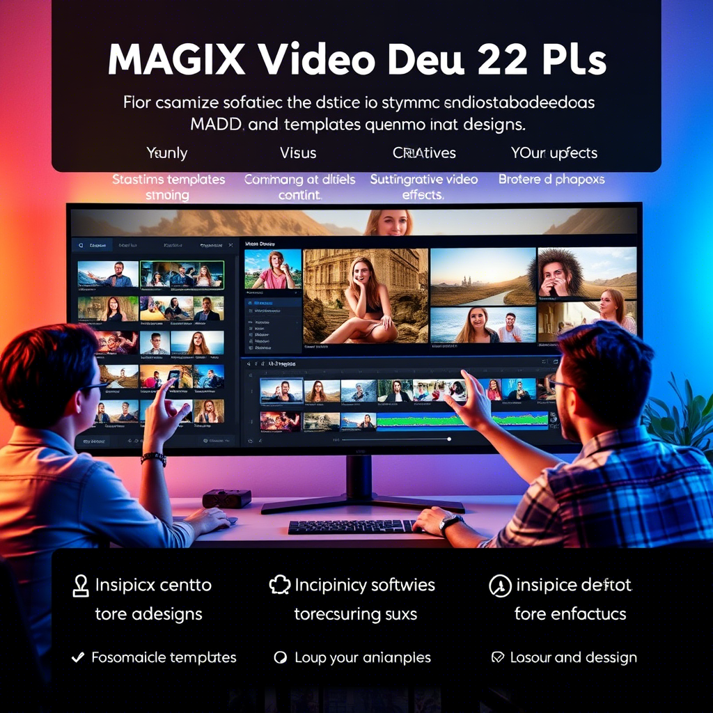 MAGIX Video Deluxe 22 Plus, для ПК, бессрочная, электронный ключ — фото 1