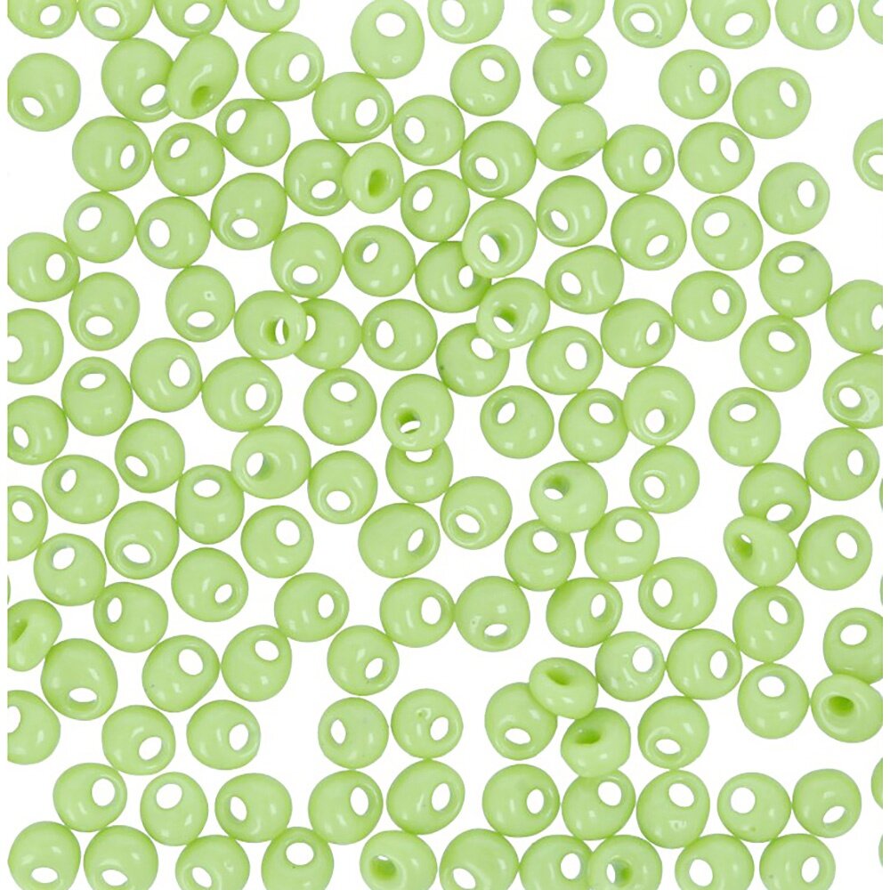 Бисер TOHO Magatama, №1, 3 мм, 5 штх5 г, №0044, салатовый