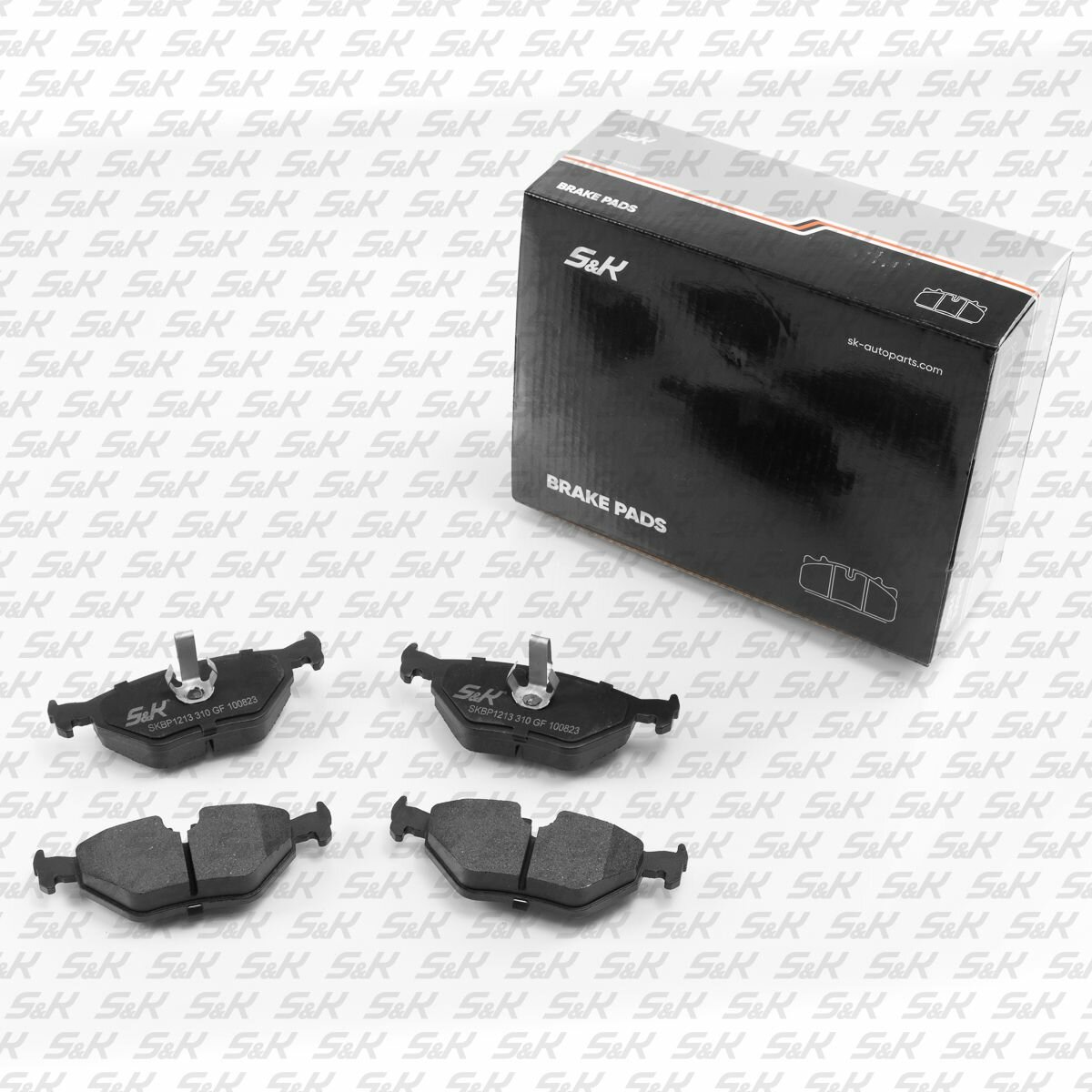 Колодки тормозные задние для БМВ 3 (E30, E36) 1982-1997, 5 (E34) 1988-1996, 7 (E32, E38) 1986-2001 BMW Артикул SKBP1213 производителя S&K