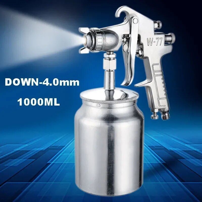 Пневматический пистолет-распылитель Olevo W-77 2,0/2,5/3,0/4,0 мм down-4.0mm-1000ml