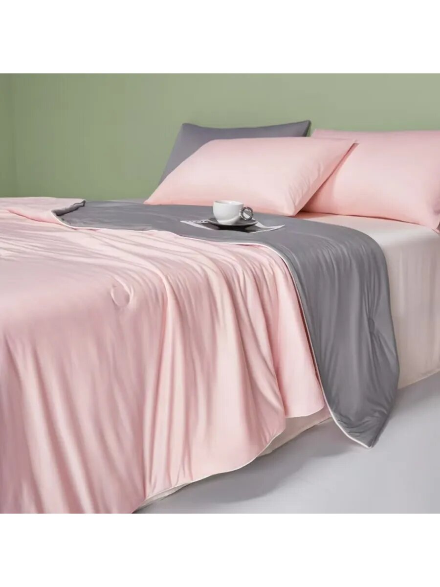 IKEA Одеяло летнее класса А с охлаждающим эффектом - шелковое, дышащее, для кондиционера (150x200 см)