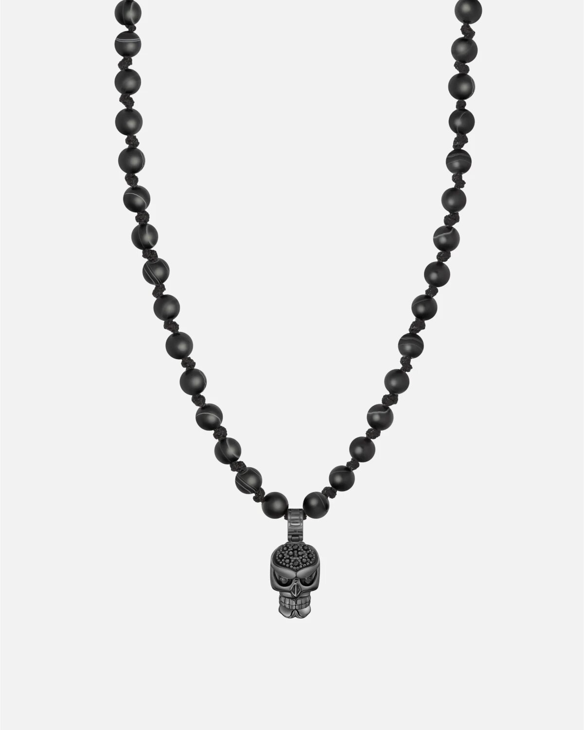 Подвеска, серебро, 925 проба, родирование, фианит, оникс