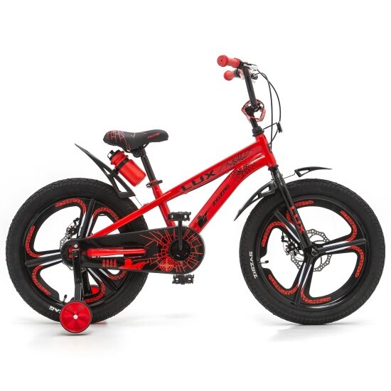 Подростковый велосипед Zigzag 20" LUX (DISK) (литые диски) красный