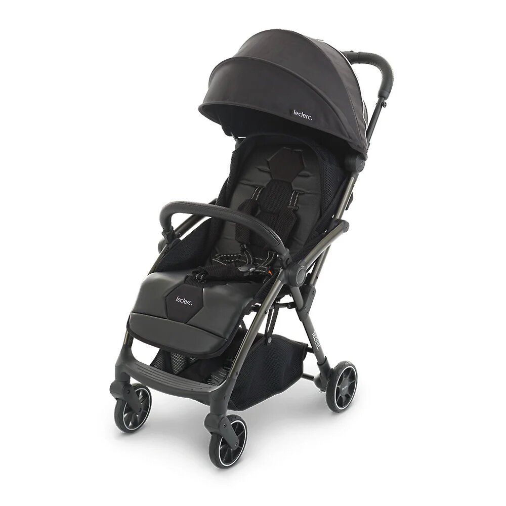 Прогулочная коляска Leclerc Hexagon, цвет Carbon Black (Чёрный), артикул производителя HEX001CB