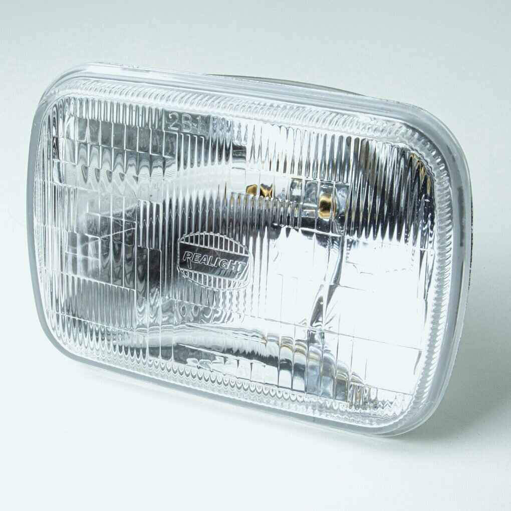 Лампа-фара с несъемной лампочкой H4, H6002, REALIGHT (7 дюймов, 24V, 75W/70W) ш200мм, в140мм