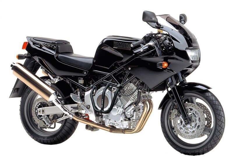 Дуги на мотоцикл YAMAHA TRX850 STREET, черный матовый цвет