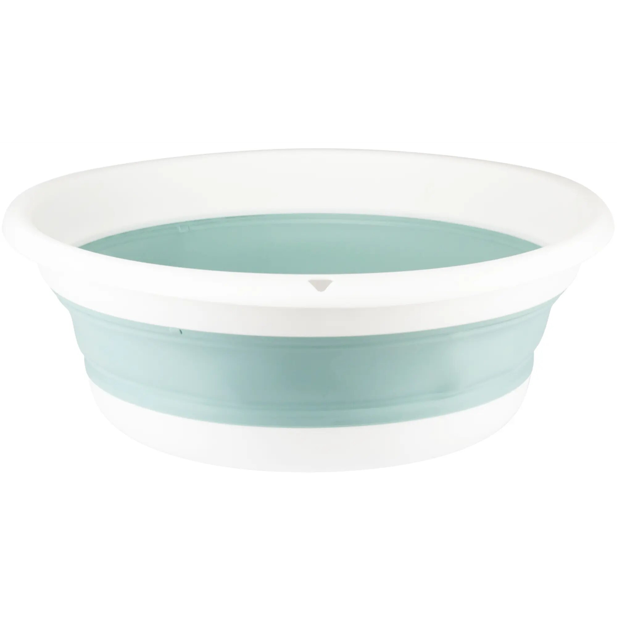 Idea Флекс Таз складной круглый 5.5 л из полипропилена цвет тиффани для дома