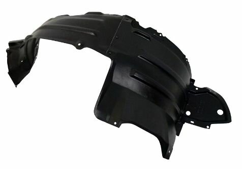 Подкрылок SAT, для Toyota Land Cruiser J200, передний, левый, чёрный, полимерный