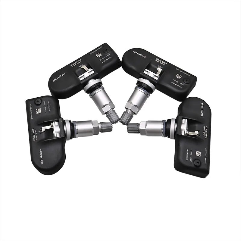 1/4 шт. 433 МГц датчик давления в шинах для Citroen C4 C5 C6 C8 Peugeot 1007 207 307 508 807 Lancia Voyager 9681102280 9673198580 4 pcs