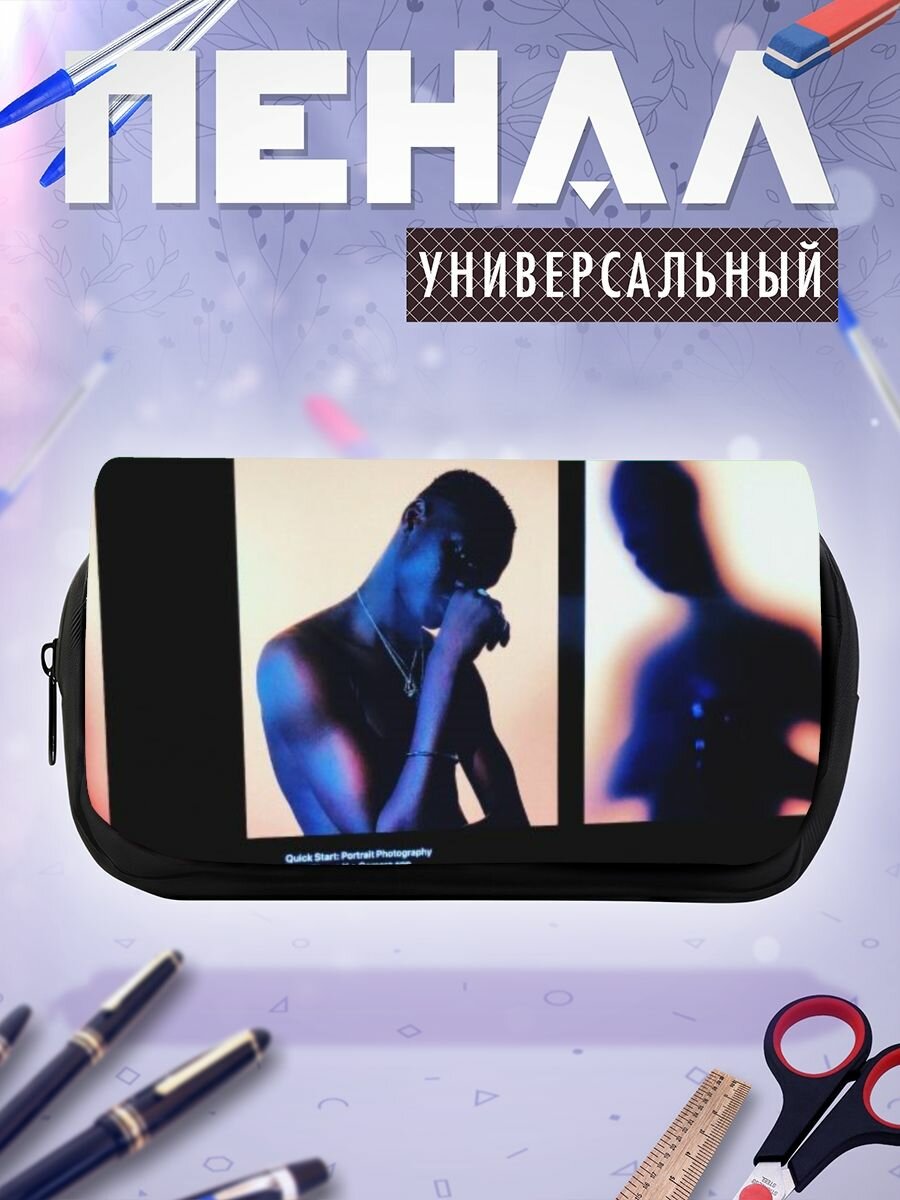 Пенал косметичка таблица деревянный блок