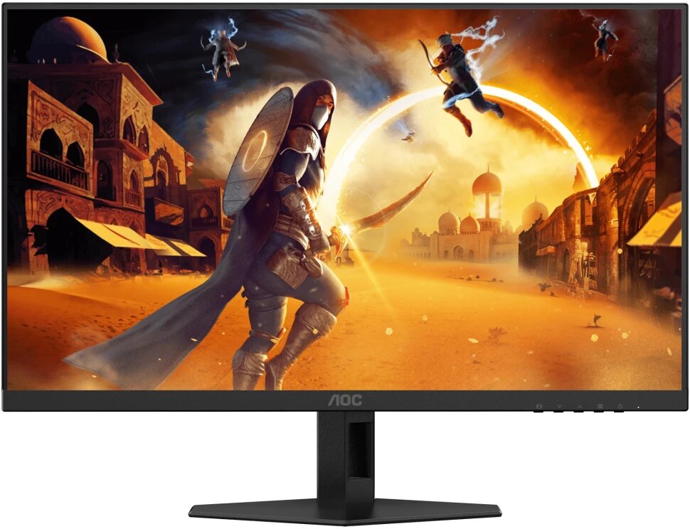 23.8" Монитор AOC 24G4XED, 1920x1080, 180 Гц, IPS, 0.1 мс, 1000:1, 300 Кд/м², черный