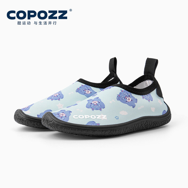 2026COPOZZ Детские пляжные обувь и носки для мальчиков и девочек, быстросохнущие, нескользящие, для дайвинга, плавания, аквапарка и прогулок