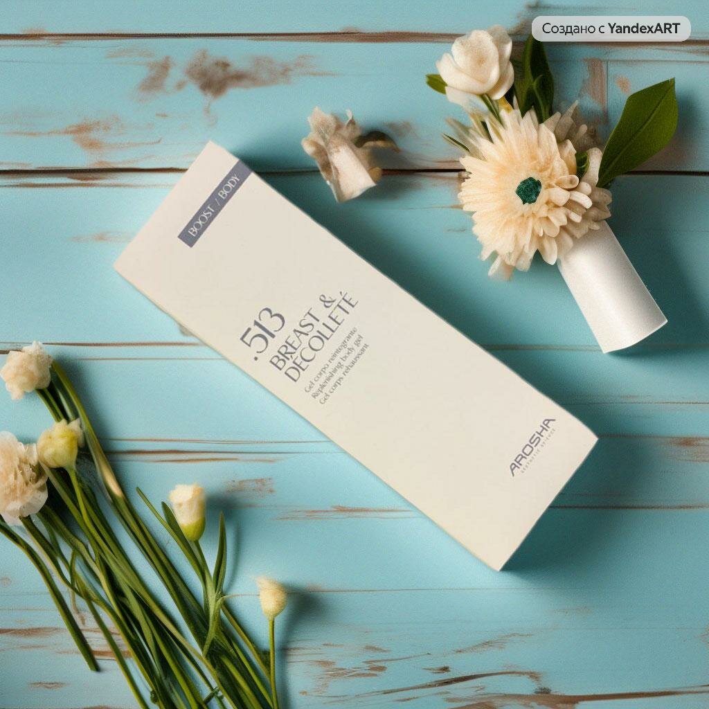 Arosha 513 Breast Decollete Придающий упругость и тонус крем для груди и зоны декольте, 100 мл