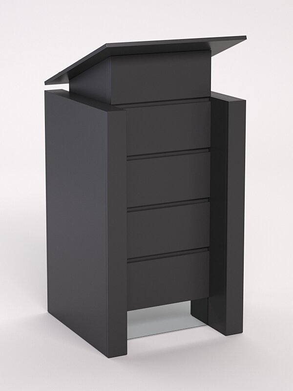 Трибуна "Премьер Министр", Черный. Производитель товара - компания Westcom.