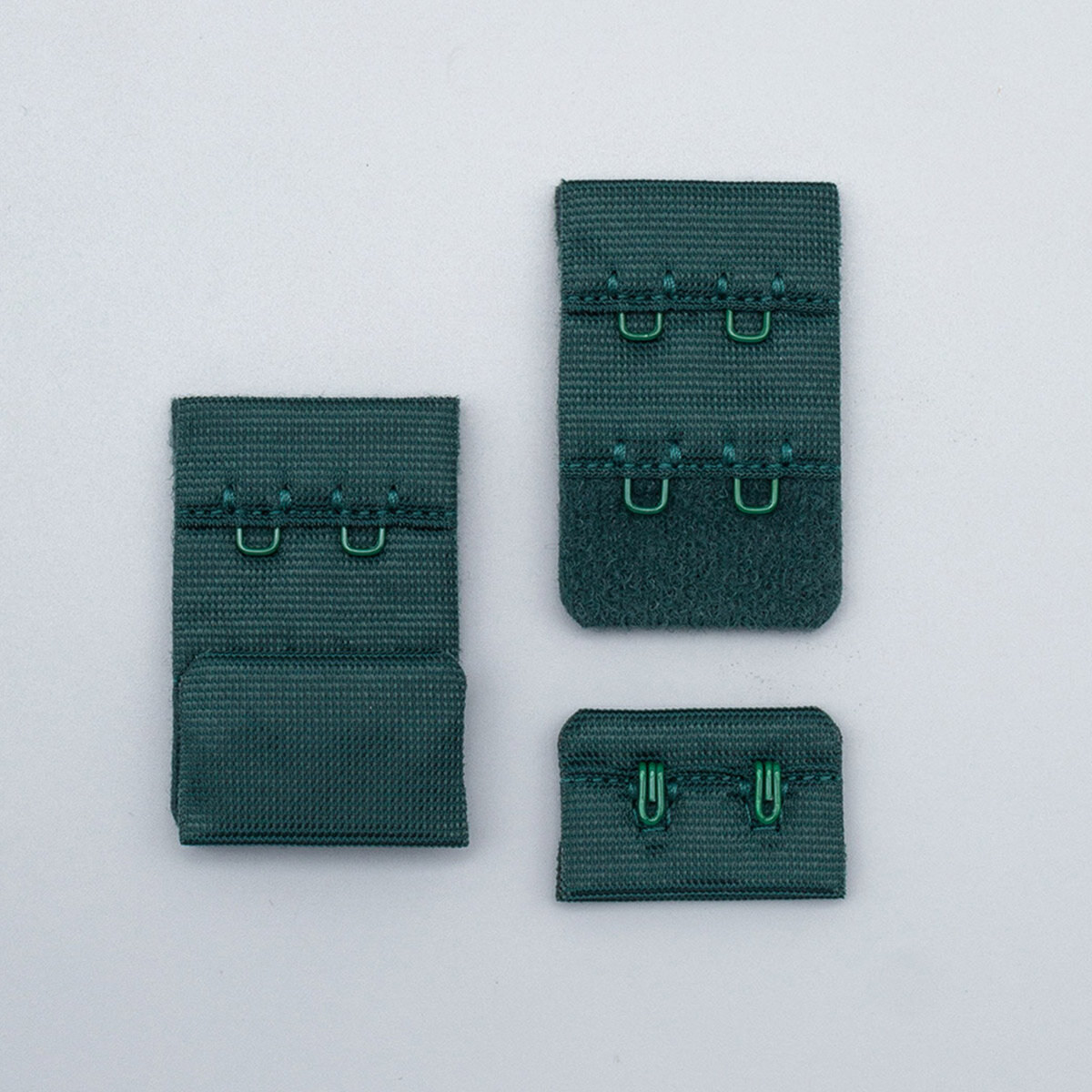 Застежка для бюстгальтера, расширитель 28 мм, цвет нефрит (2188), 2 шт