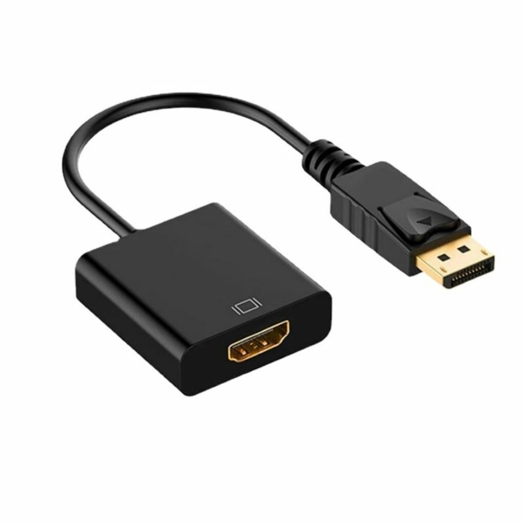 Кабель, Большой DP мужской на HDMI женский позолоченный 1080P видеопереходник