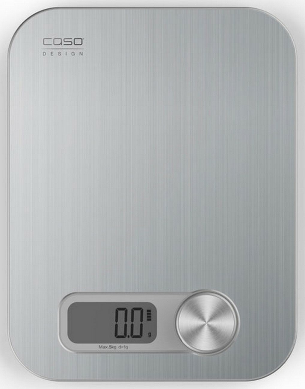 Кухонные весы Caso Kitchen Energy, тарокомпенсация, нержавеющая сталь