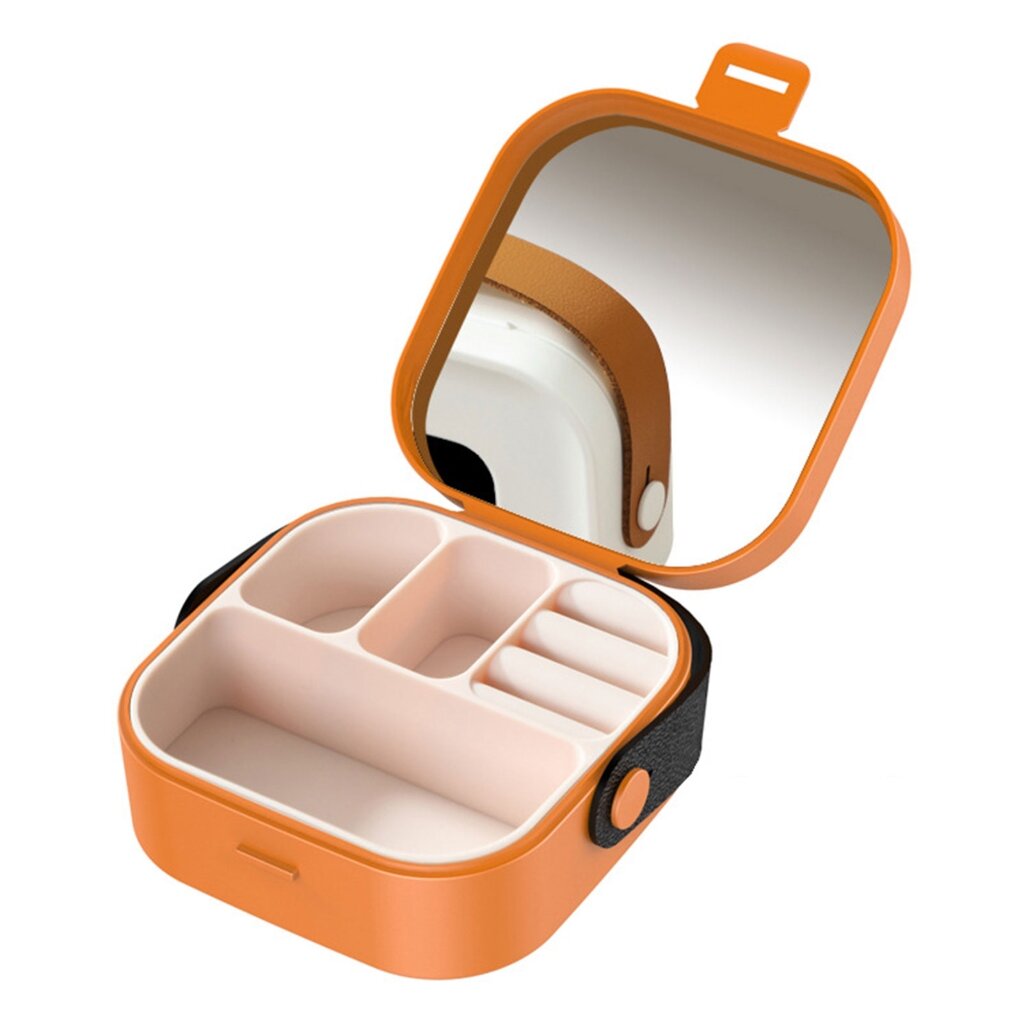 Модный контейнер с ювелирными украшениями с делительными коробками для хранения ювелирных изделий