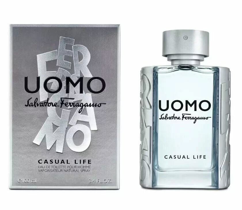 Salvatore Ferragamo Uomo Casual Life Туалетная вода для мужчин 100 мл