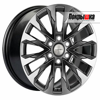 Диски литые Khomen KHW2010 8.0х20/6х114.3 D67.1 ET40.0, Gray-FP
