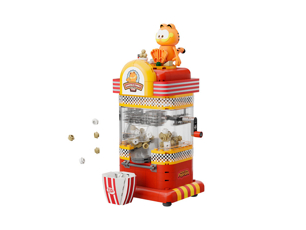 Конструктор Pantasy Garfield 86810 Конструктор Гарфилд: Автомат для попкорна