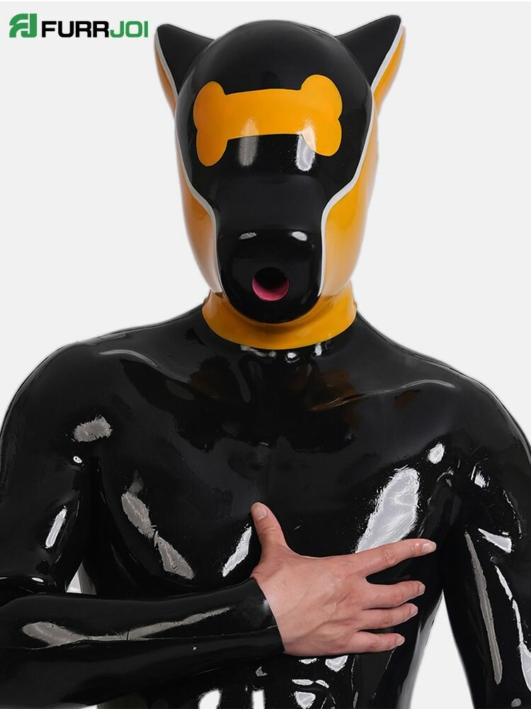 Furrjoi Силиконовая маска IDO с рисунком кости