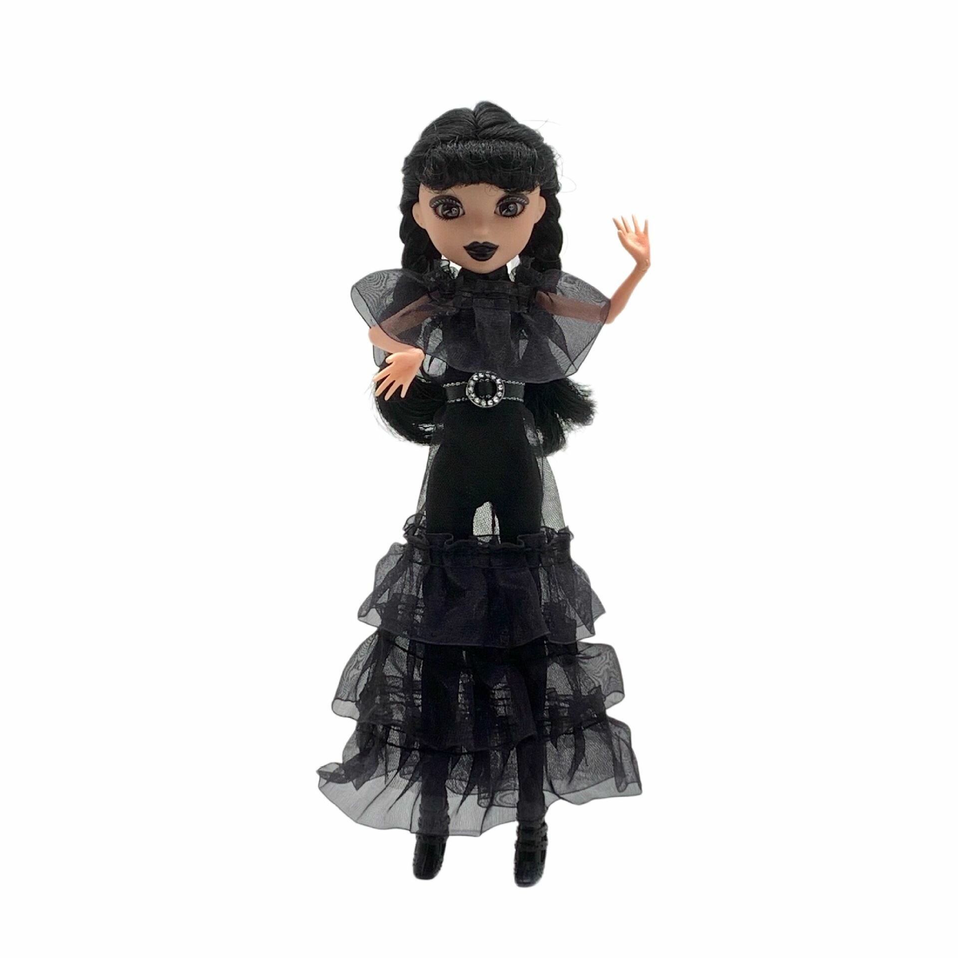 Dark Cherry Dreams - Готическая 9 подвижная шарнирная коллекционная кукла - PRETTY DOLL 26.5CM Мистический посланник, 3+ сертифицированный хранитель детского веселья и модной эстетики