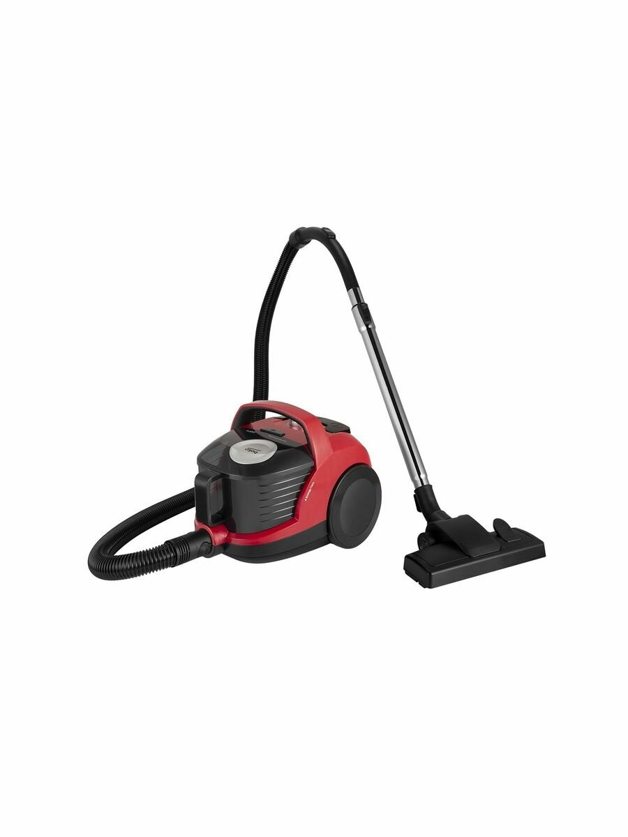 Бытовой контейнерный пылесос Beko VCO 32818 WR, черный/красный