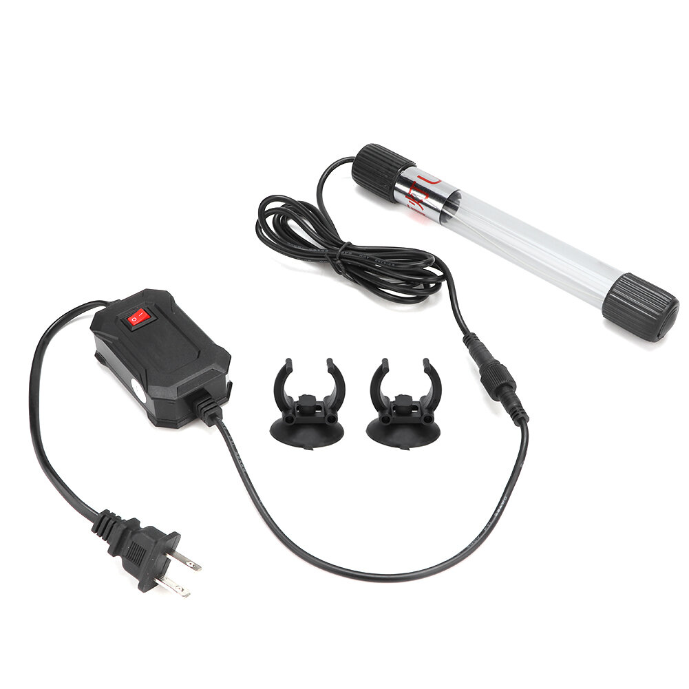 Водонепроницаемая УФ-лампа для стерилизации аквариума. Ультрафиолетовая дезинфекционная лампа для аквариума.