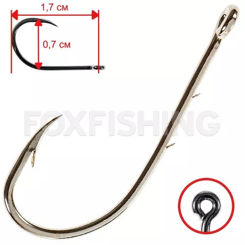 Крючки Vmc 9291 Ni 10 (10шт.)