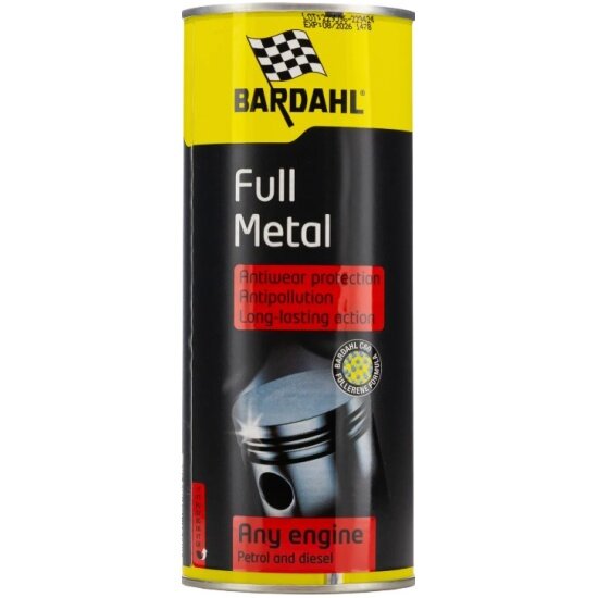 Bardahl Присадка в масло противоизносная FULL METAL 2007B 400 мл, 2007B