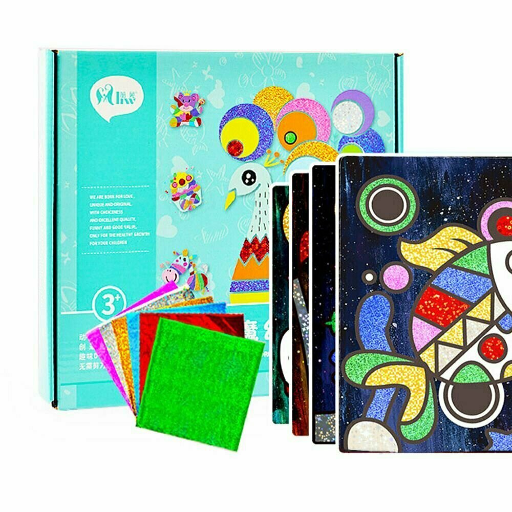 Тема животного мира, бумажные ремесла, подходит для детей 5 - 12 лет, чтобы улучшить творческое мышление, внимание, воображение.