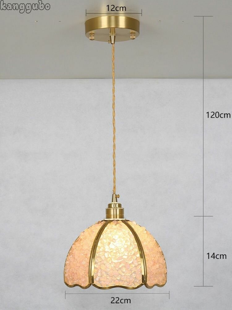 Люстра из цветного хрусталя