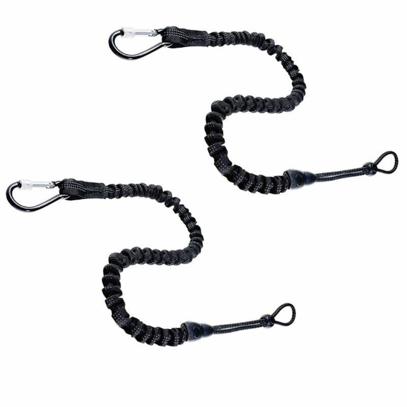 1 комплект из 2-х канатов для защиты от падения инструмента воздушных работ-черный