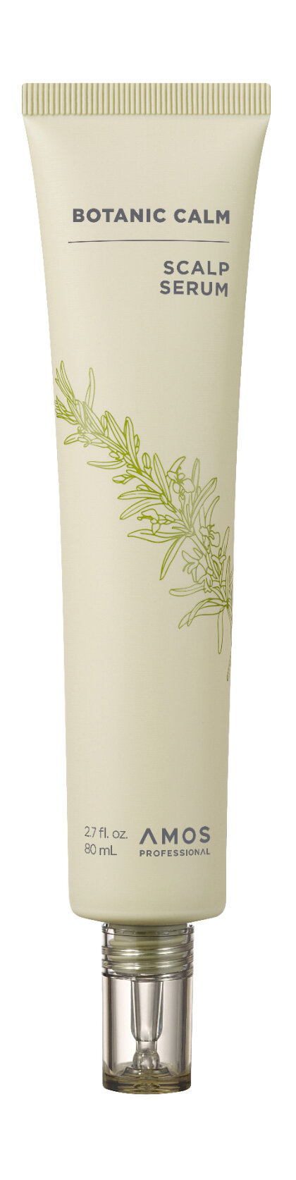 AMOS Сыворотка для кожи головы Botanic Calm Scalp Serum успокаивающая, 80 мл