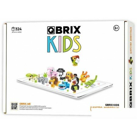 Конструктор QBRIX Kids Царство животных