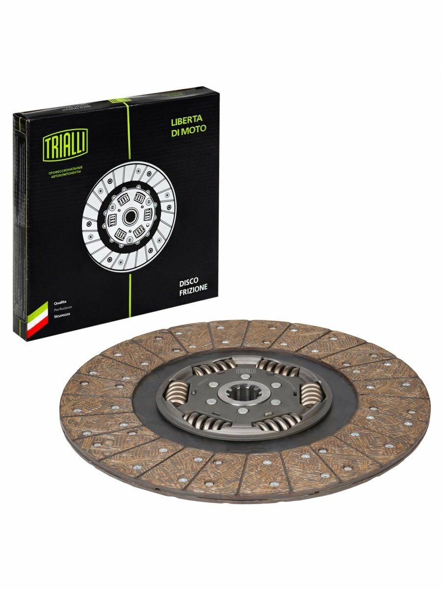 Диск сцеп. для а/м КамАЗ 4308 (КПП-ZF-6S-700/дв. Cummins EQB 210-20) (ведом.) (FD 0702), TRIALLI FD0702