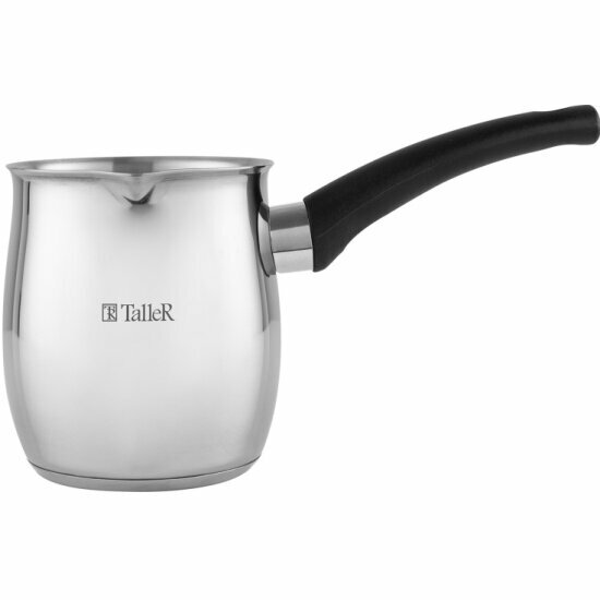 Турка Taller Бонни 0.8 л, 9х9х11.2 см, нерж. сталь (TR-11359)