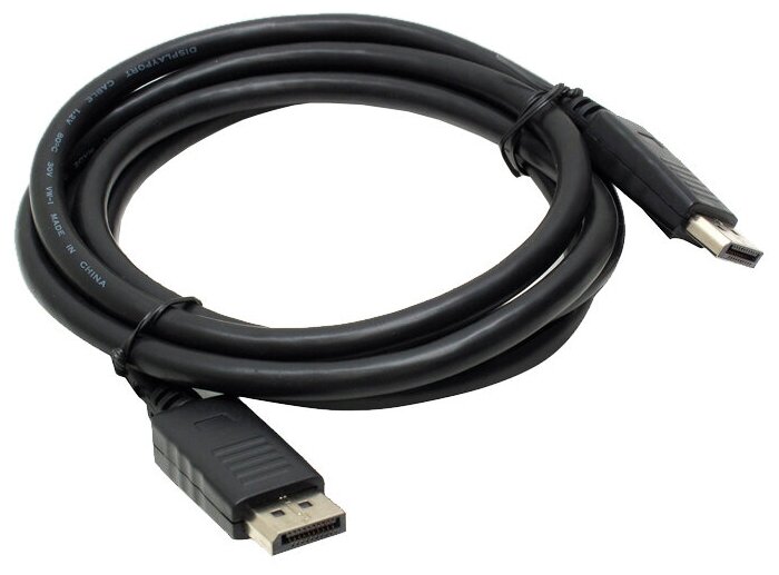 Кабель VCOM DisplayPort - DisplayPort (VHD6220), 1.8 м, черный